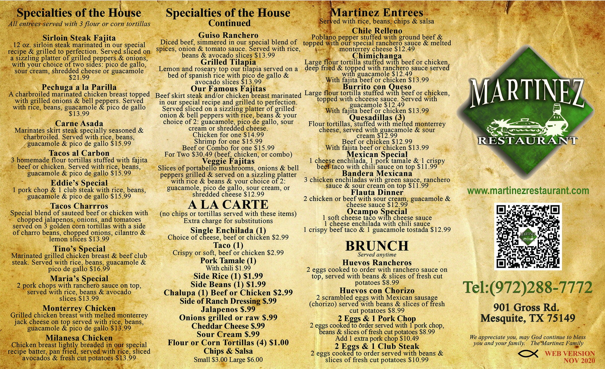 Menu TO-GO